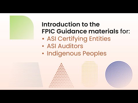 FPIC Guidance materials introduction and overview - YouTube