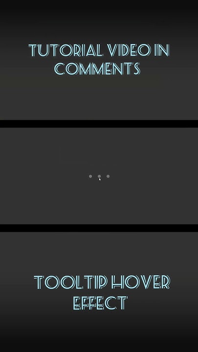 Pure Tooltip Css Andand Html Hover Effects Custom Tooltip With Only Css