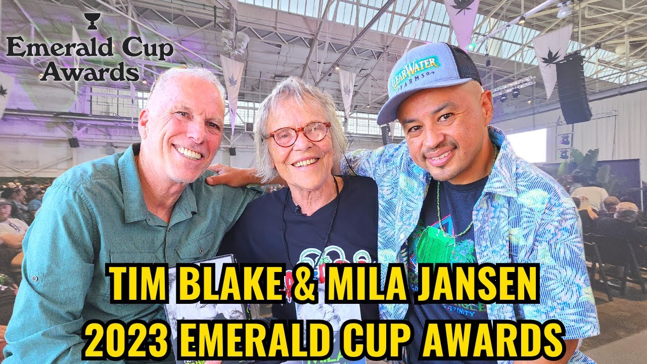 Tim Blake & Mila Jansen The Emerald Cup Awards 2023. Richmond, CA ...