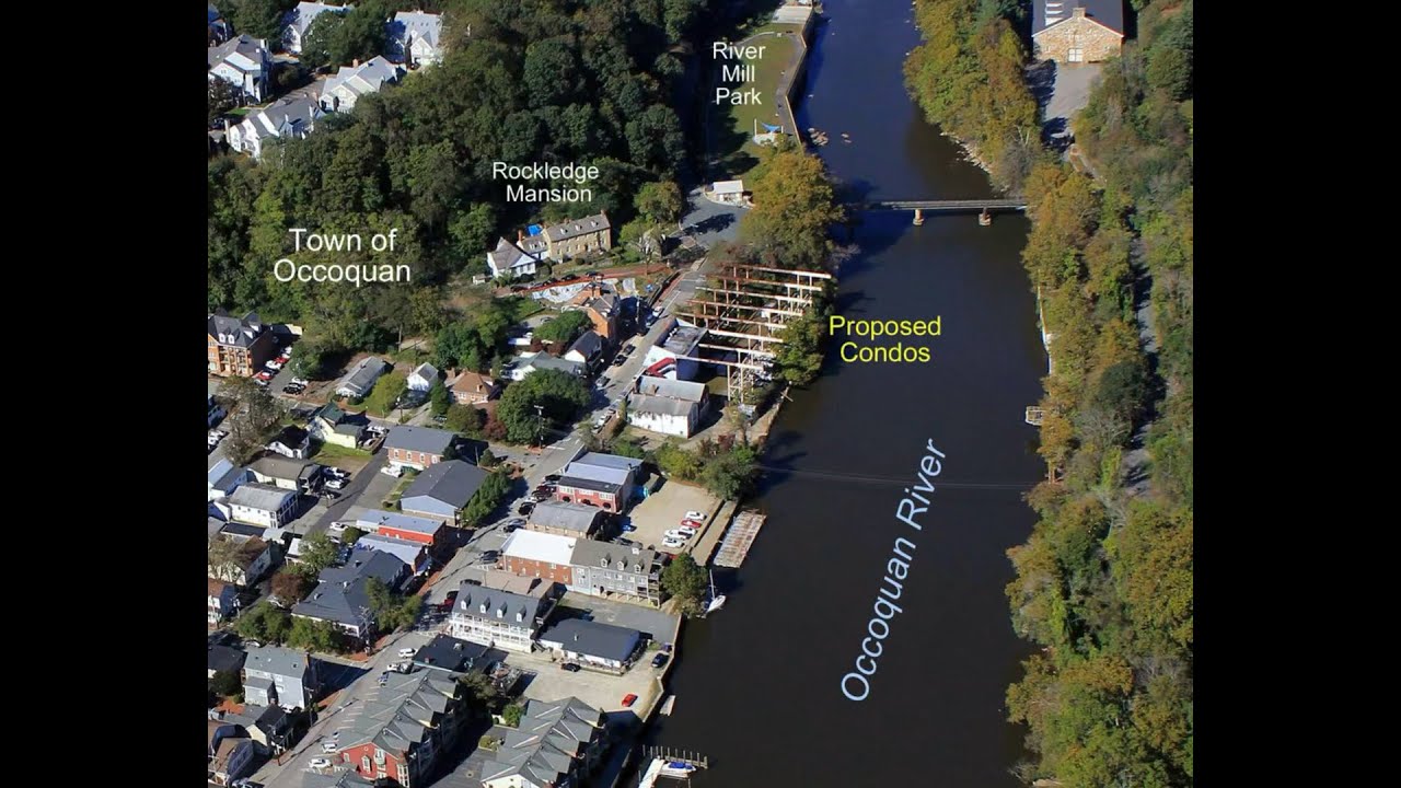 Occoquan Va Historic Town water front 2021 - YouTube