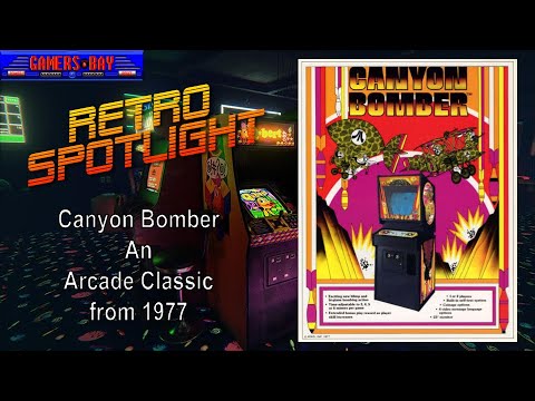 Canyon Bomber - A Rare Arcade Classic (Atari, 1977) - YouTube