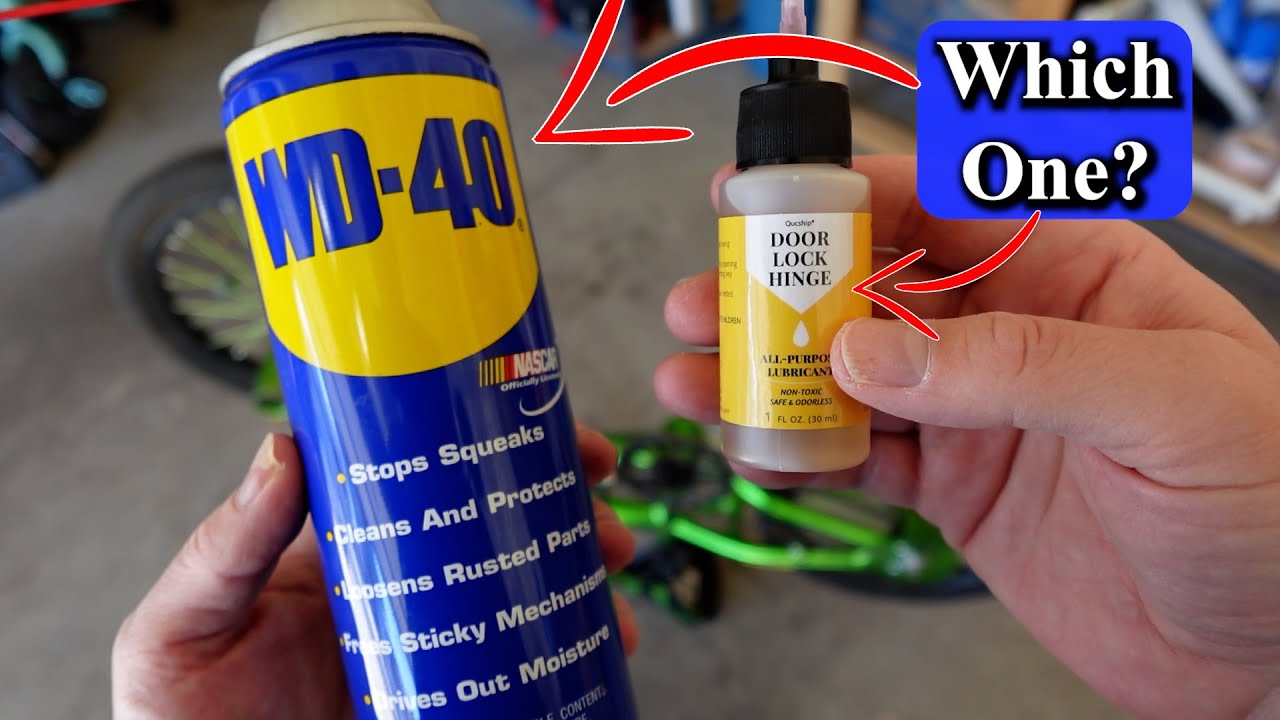 Difference Between Wd40 And Mineral Oil