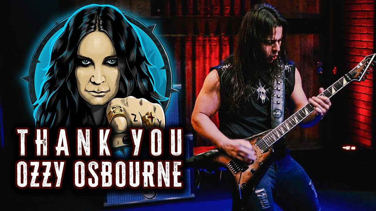 10 ICONIC OZZY OSBOURNE SOLOS by LUÍS KALIL - YouTube