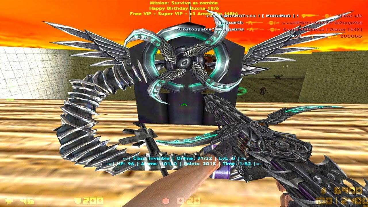El Jetpack | CS 1.6 ZP Mod: zm_foda | Buxna Zombie Plague Free VIP ...