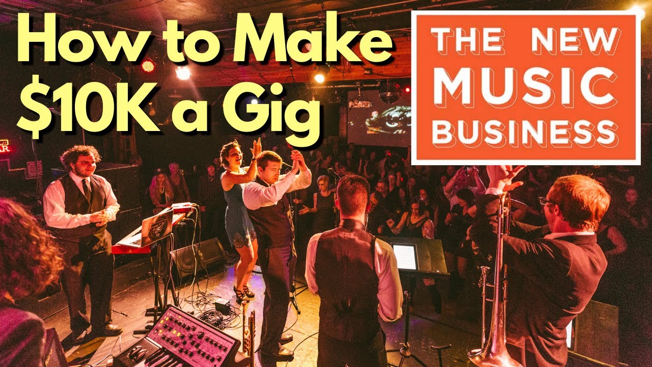 How To Make $10K a Gig Playing Performing Arts Centers - YouTube