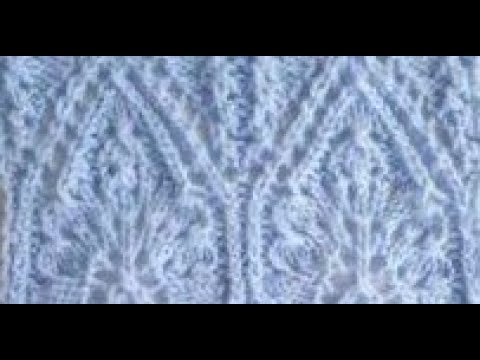 Patterns for knitting. Sample with description - very beautiful and ...
