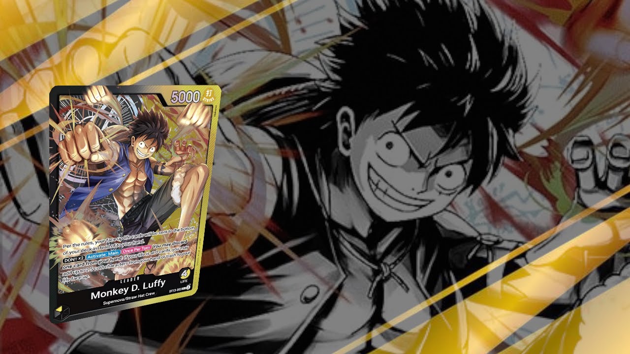 BY LUFFY OP08 DECK PROFILE & GAMEPLAY | TIER S DECK OP08 - ONE PIECE ...