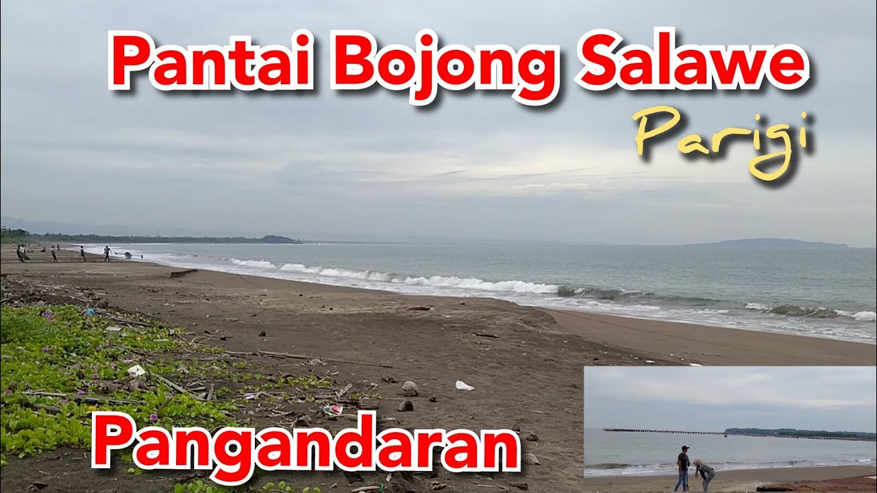 Pantai BOJONG SALAWE PANGANDARAN | Indahnya Panorama Teluk Pangandaran ...