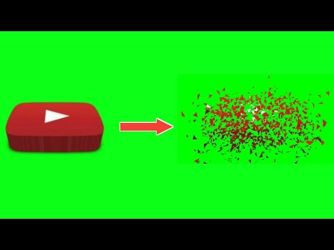logo animation green screen effects - YouTube