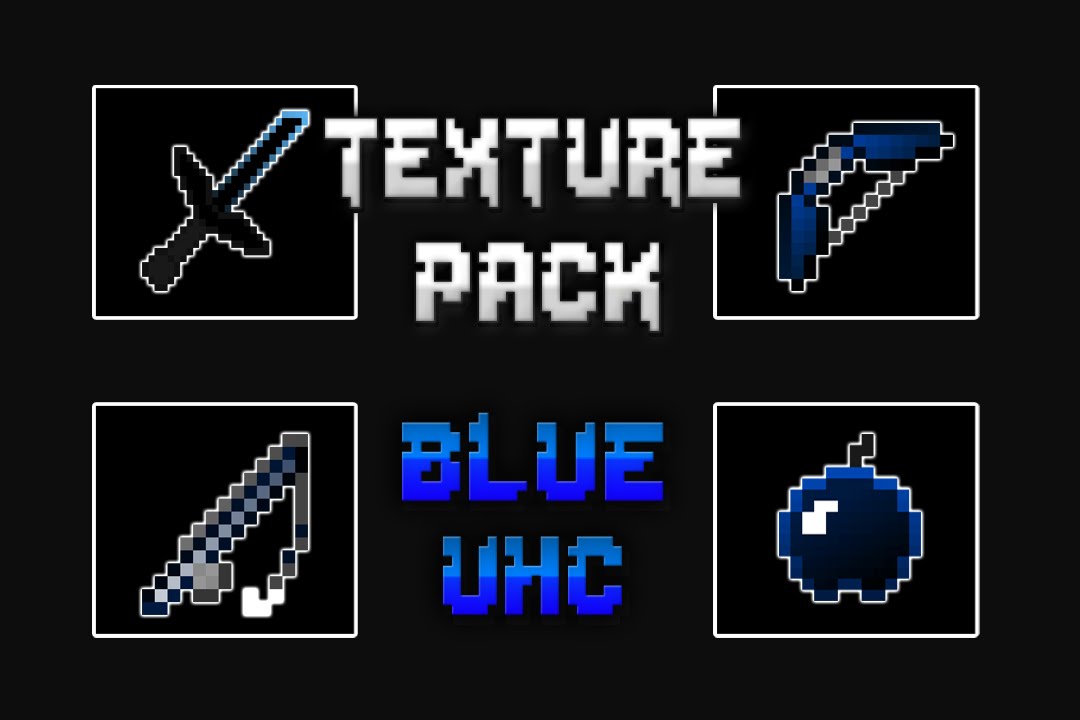 MINECRAFT PVP TEXTURE PACK | BLUE UHC PACK | 2018 | FPS BOOST | - YouTube