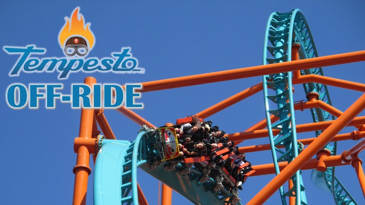 Tempesto Off-Ride Footage, Busch Gardens Williamsburg Premier Rides Sky ...