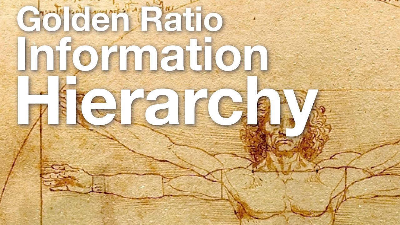 Creating Visual Hierarchy Using the Golden Ratio - YouTube