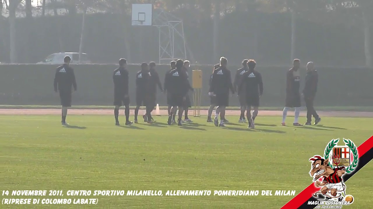 14 novembre 2011, Centro Sportivo Milanello, allenamento pomeridiano ...