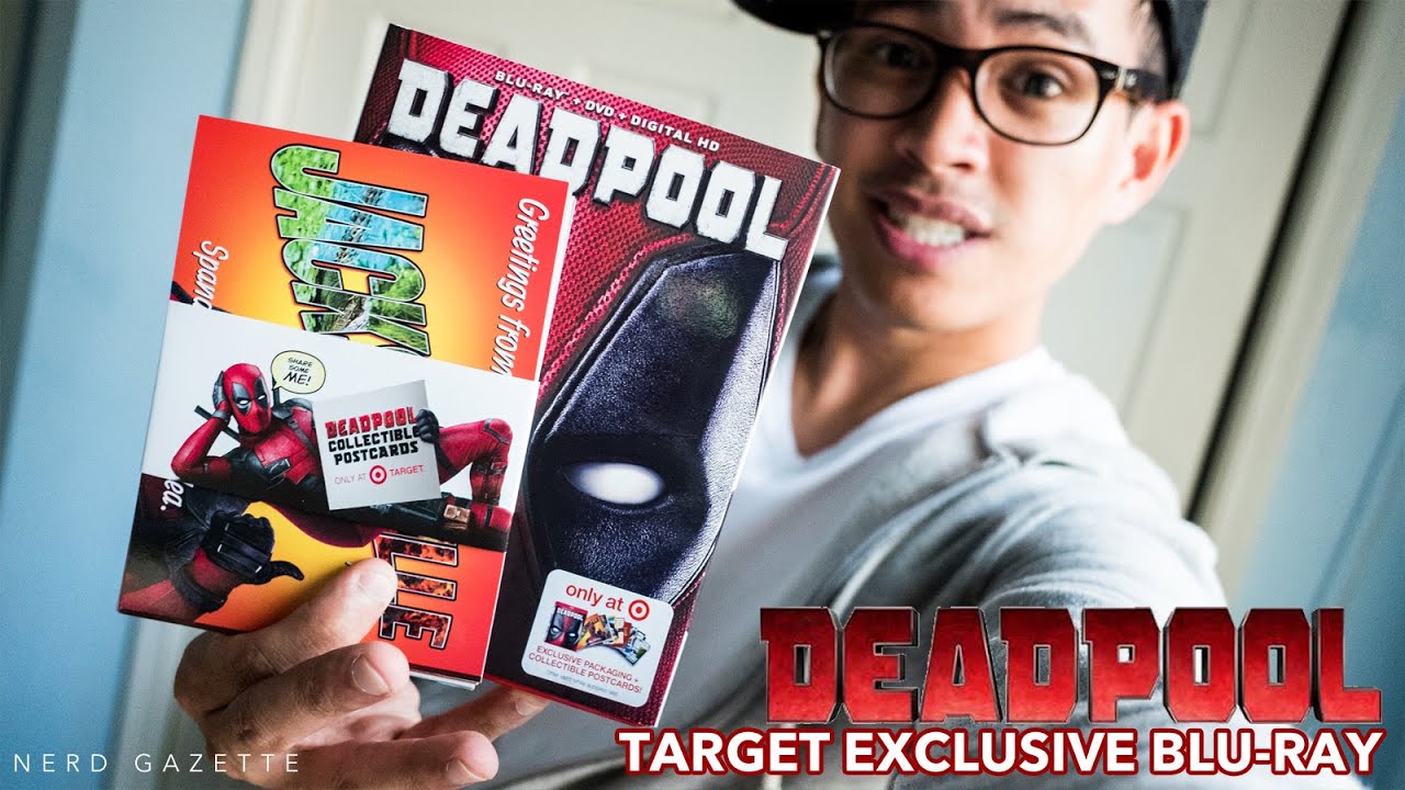 Deadpool Blu-ray | Target Exclusive Packaging + Postcards - YouTube