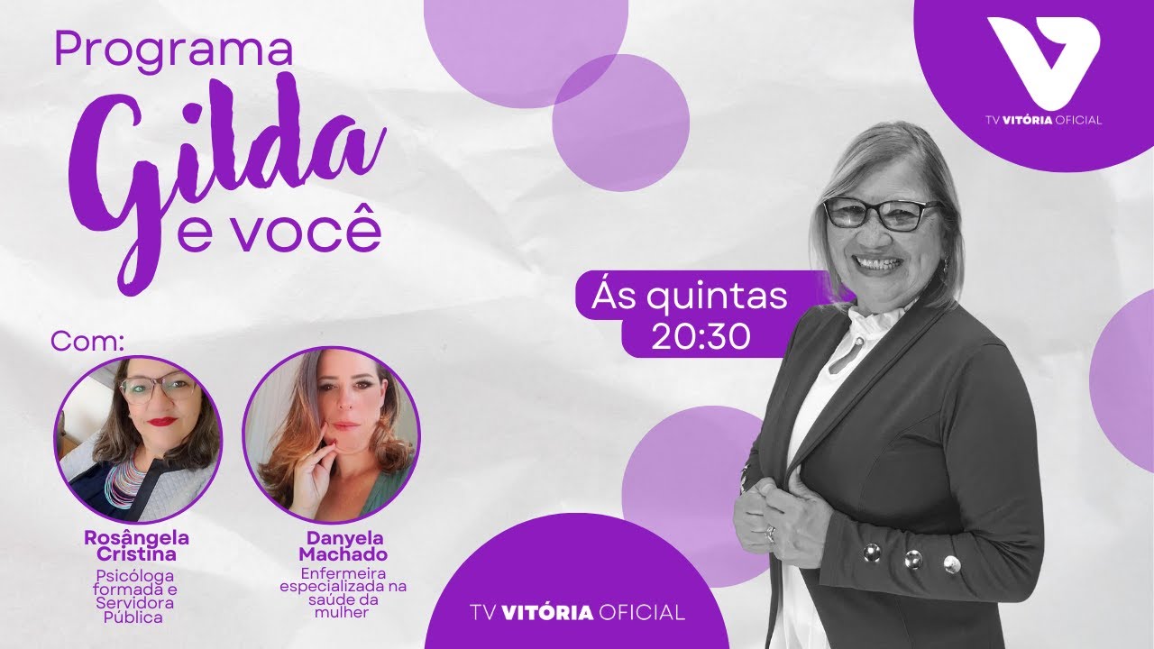 Programa Gilda e Você 26/10/2023| Tv Vitória Oficial Studio & Produções ...