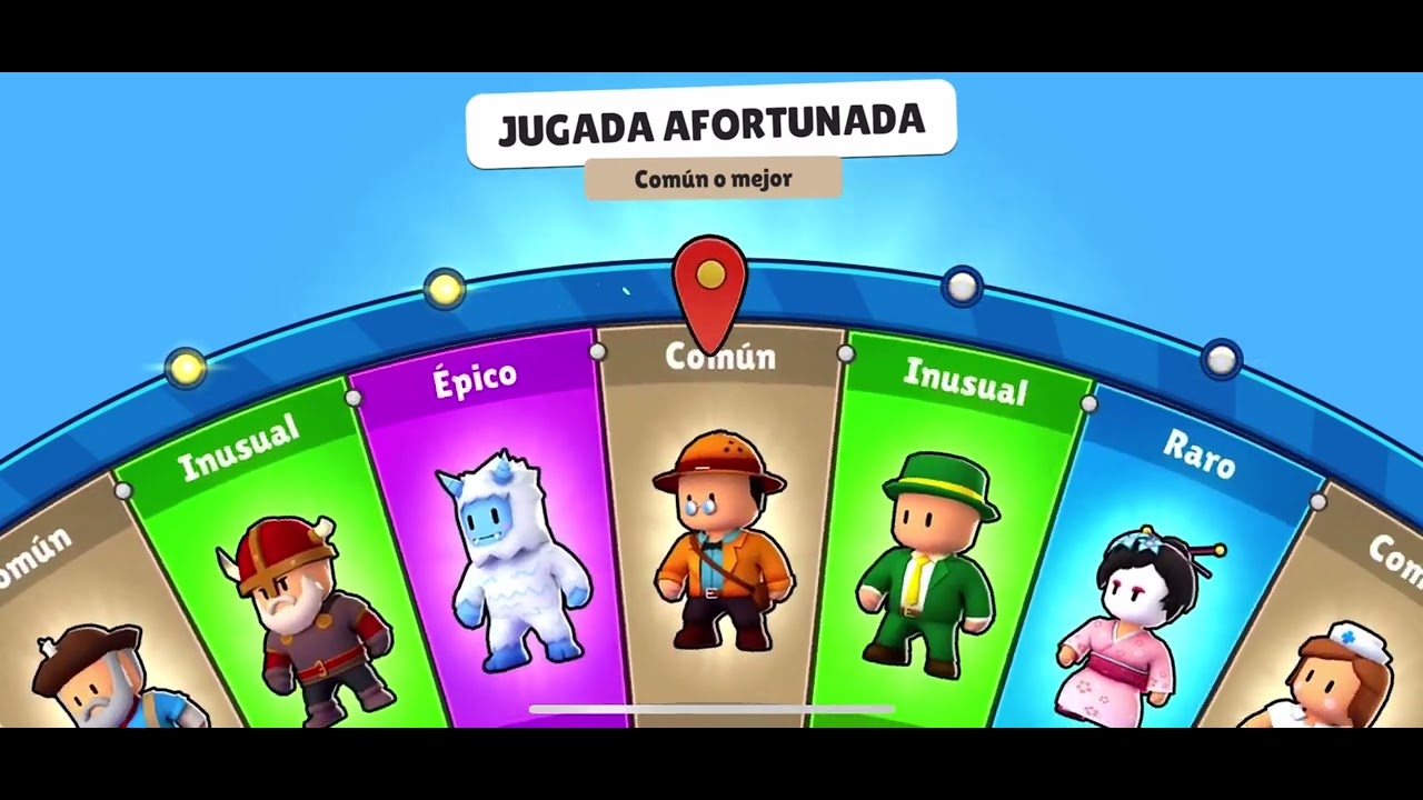 Tiramos una ruleta común o mejor en Stumble Guys. - YouTube