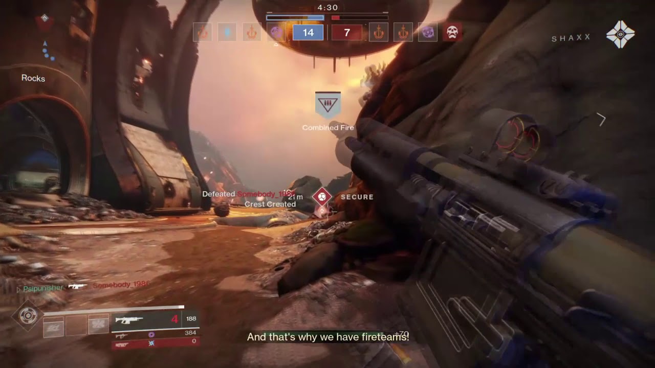 Destiny 2 PVP Epic Shaxx Callout - YouTube
