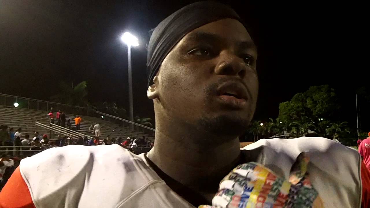 Jamal Smith - American 33, Hialeah 0 - YouTube