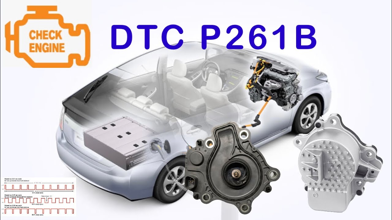 របៀបជួសជុលកំហូច Prius 2010 - 2015 P261B Engine Coolant Pump Circuit ...