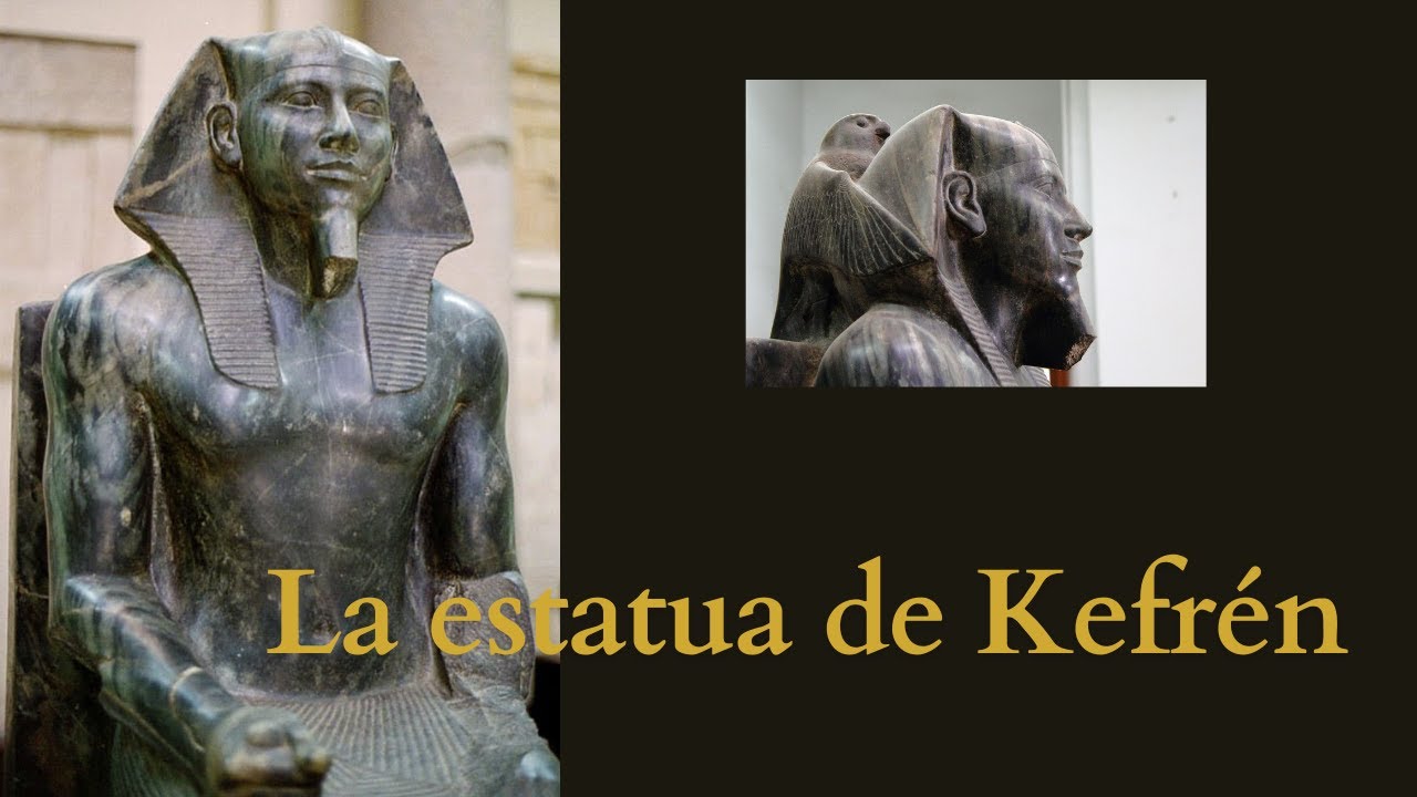 La estatua de Kefrén: un tesoro del Museo Egipcio - YouTube