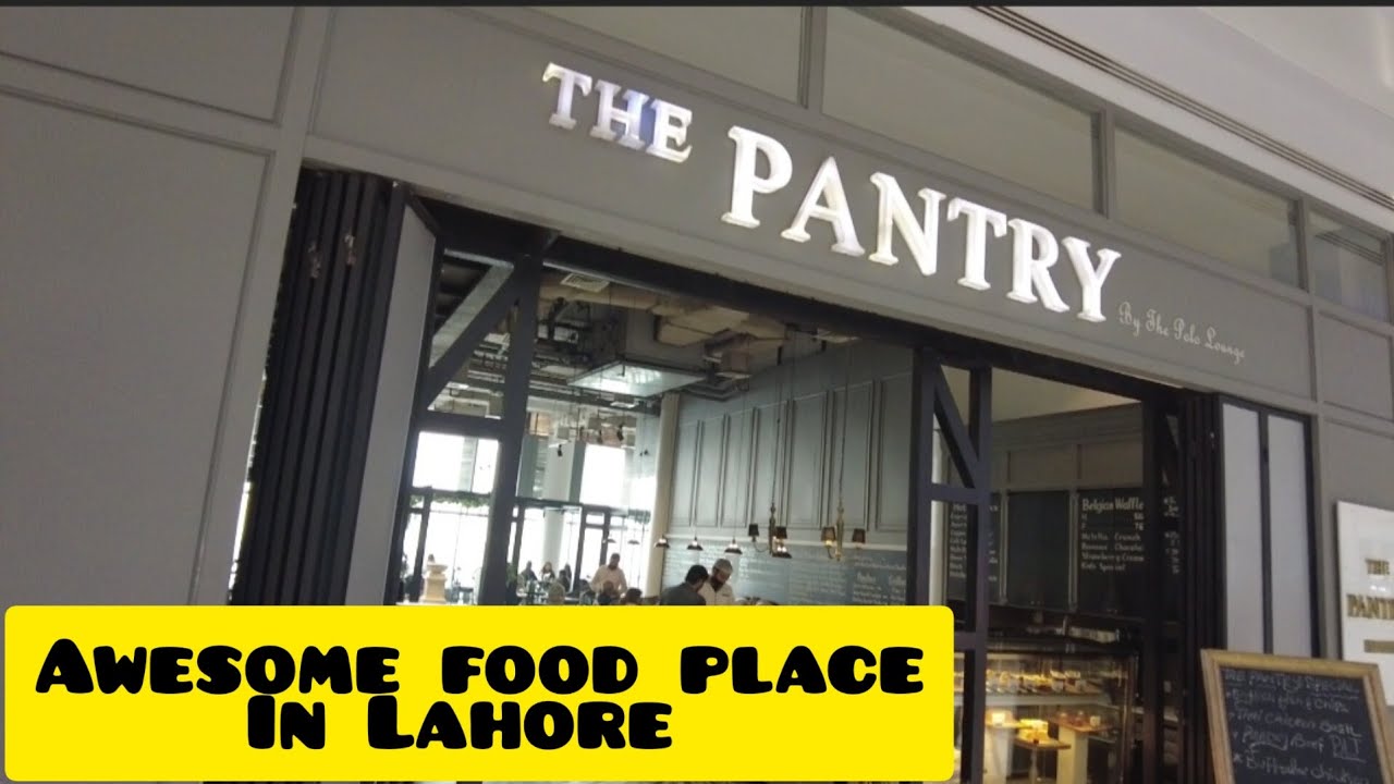 Tasty #food, amazing place, must visit THE PANTRY #lahore #pakistan # ...