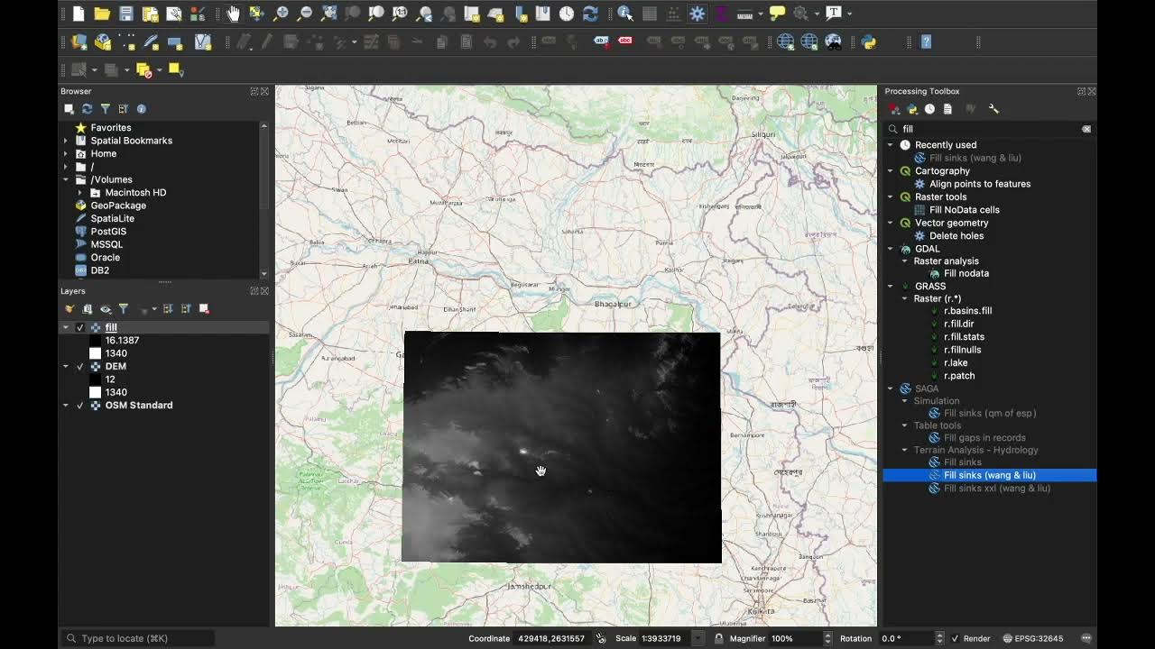 QGIS tutorial 1 (IIEST) - YouTube