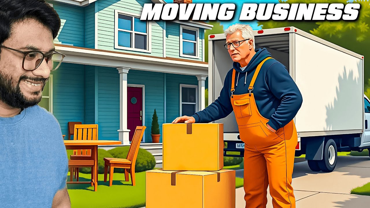 I Started My Own Moving Company In This BRAND NEW Moving Simulator ...