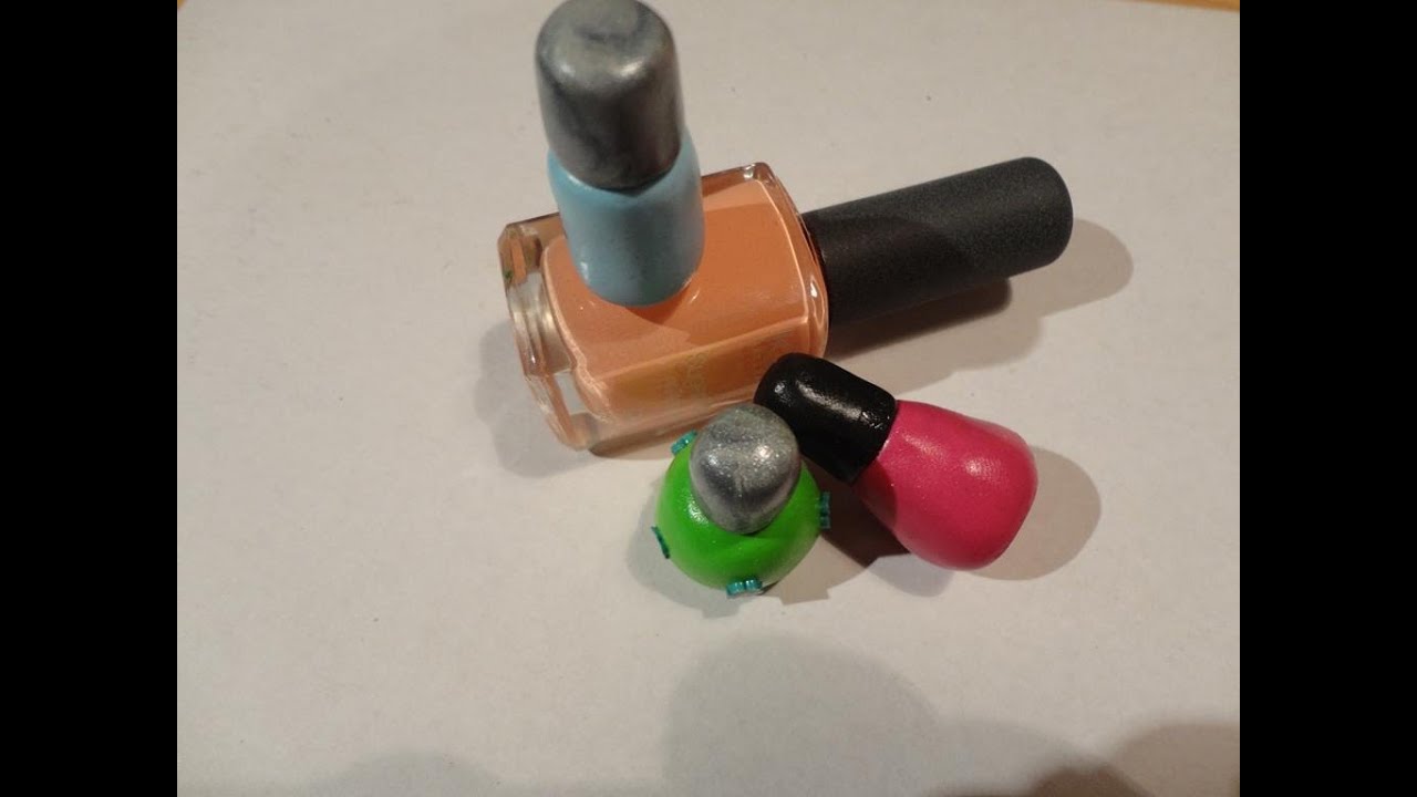 Tuto fimo ~~ Le vernie à ongle - YouTube
