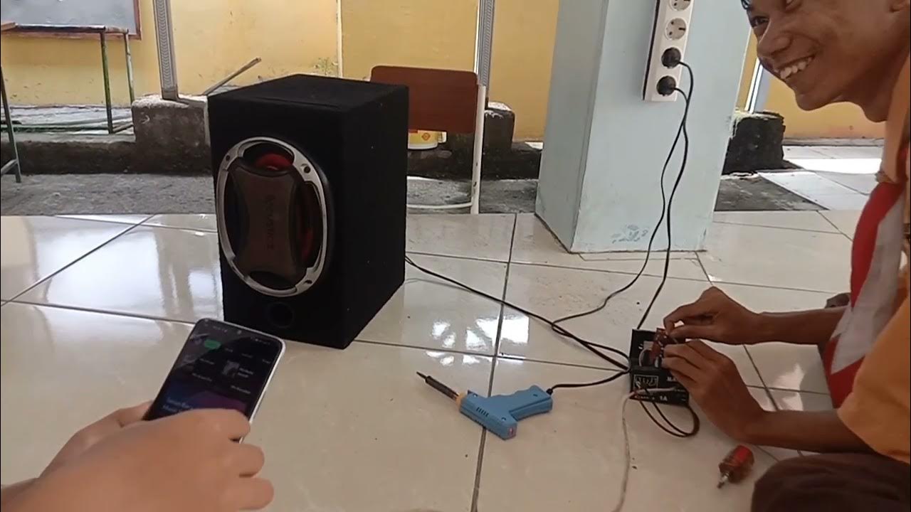 PRAKTEK SPEAKER AKTIF OLEH KELOMPOK XI TEK -2 - YouTube