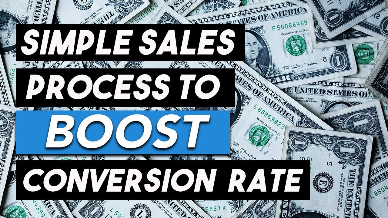 Simple sales process to boost conversion rate | Sales template for ...