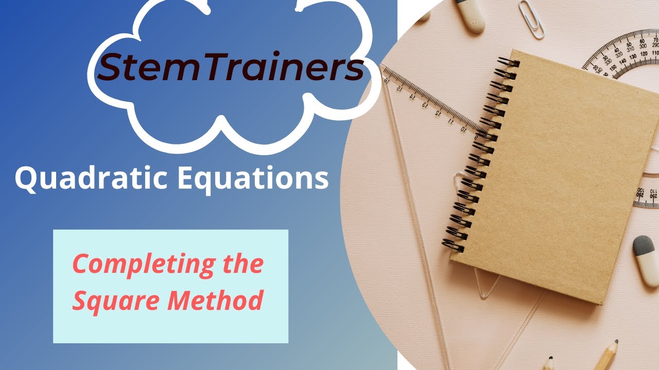 Completing the Square method-Part 2 IB and GCSE Math - YouTube