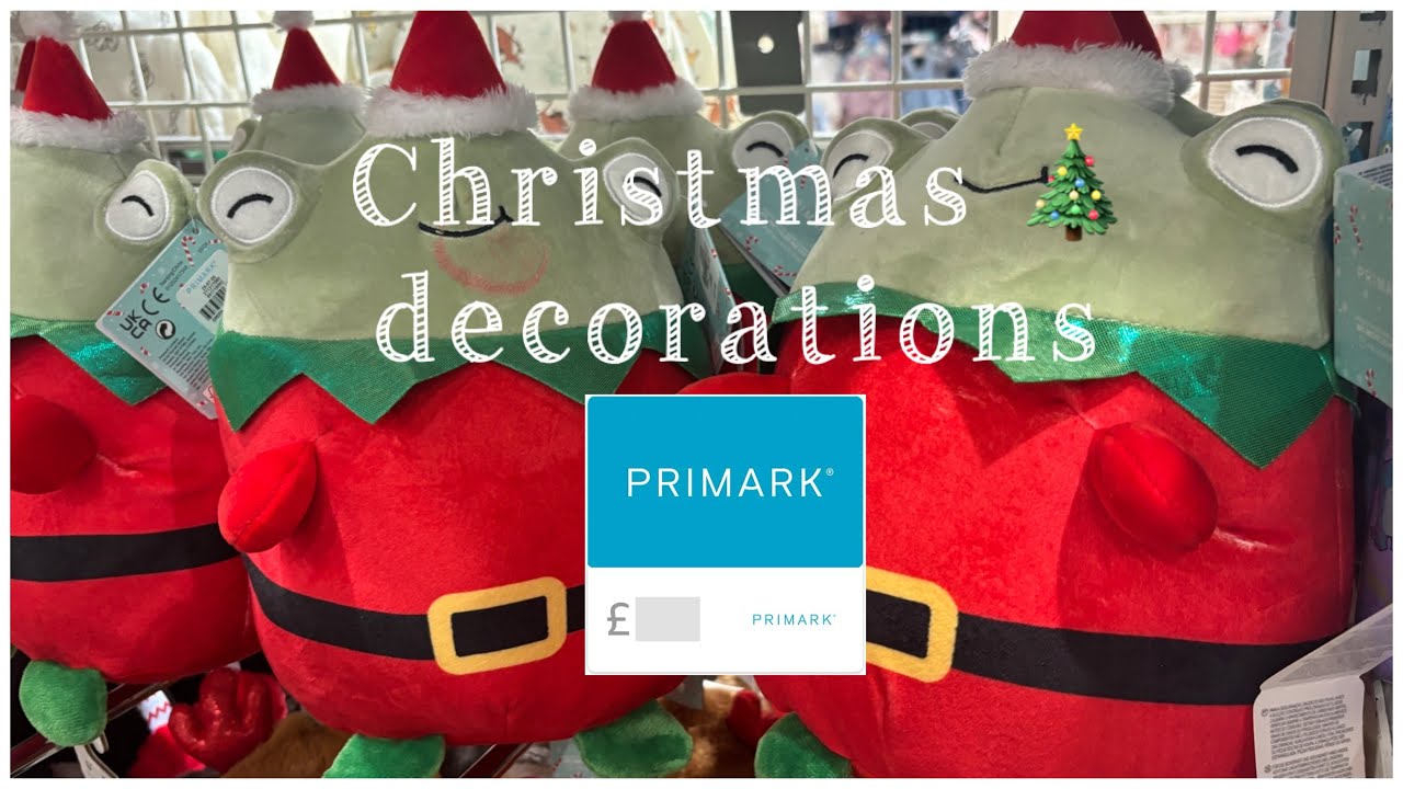 Primark Christmas Decorations Christmas 🎄🎅/Home decoration ️/what is ...