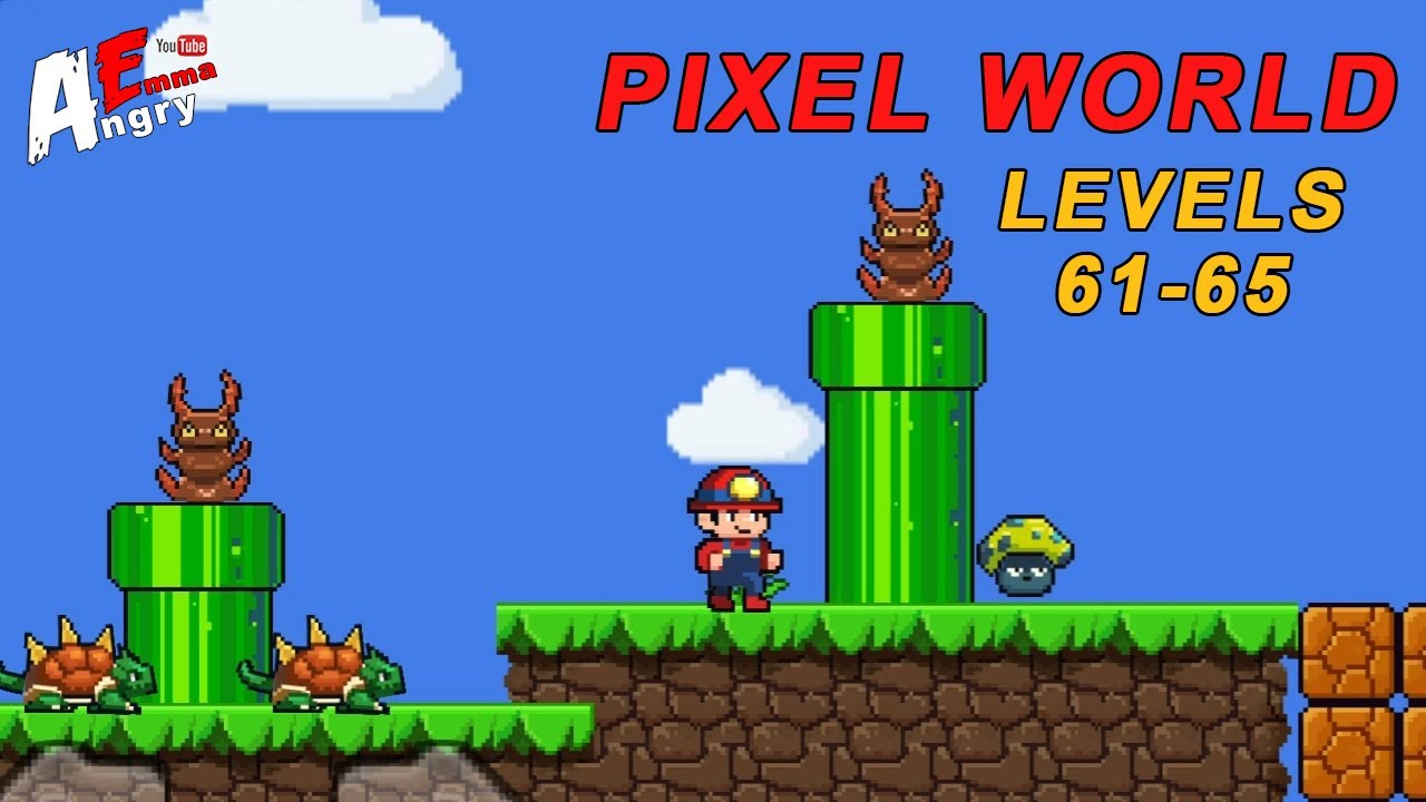 Pixel World - Levels 61-65 / Gameplay Walkthrough (Android, iOS) - YouTube