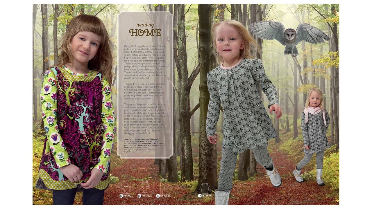 Ottobre design: Handmade Kids Fashion - Autumn #4/2015 Nähen Sewing ...