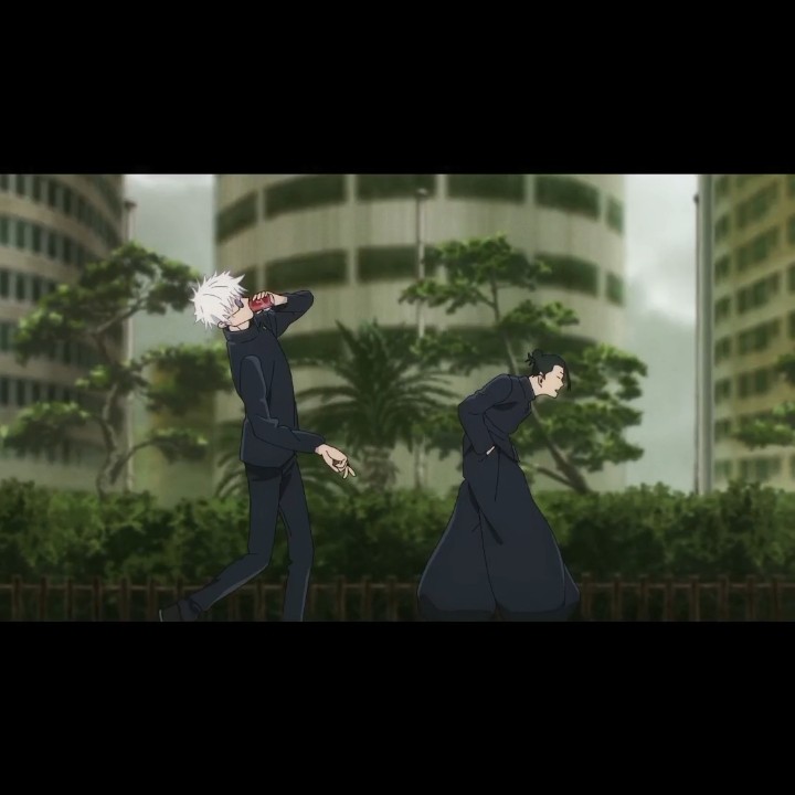 Gojo and geto walk #anime #edit #jjk #short #viral - YouTube