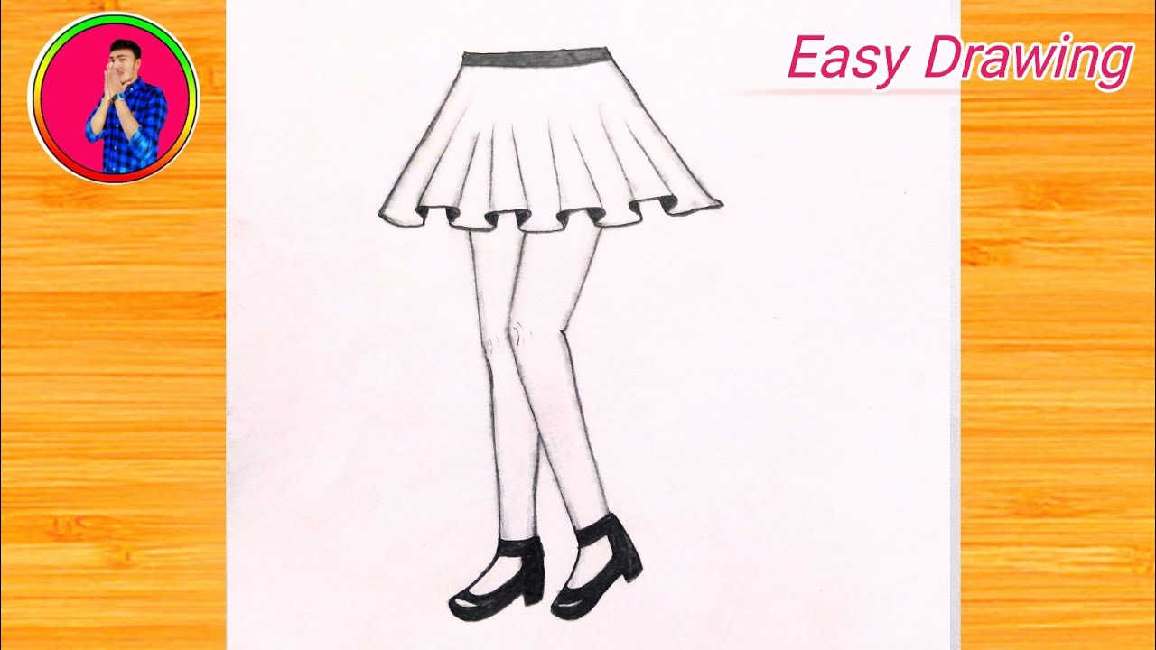 How to draw girl high heels | pencil sketch for begginers | drawing for ...