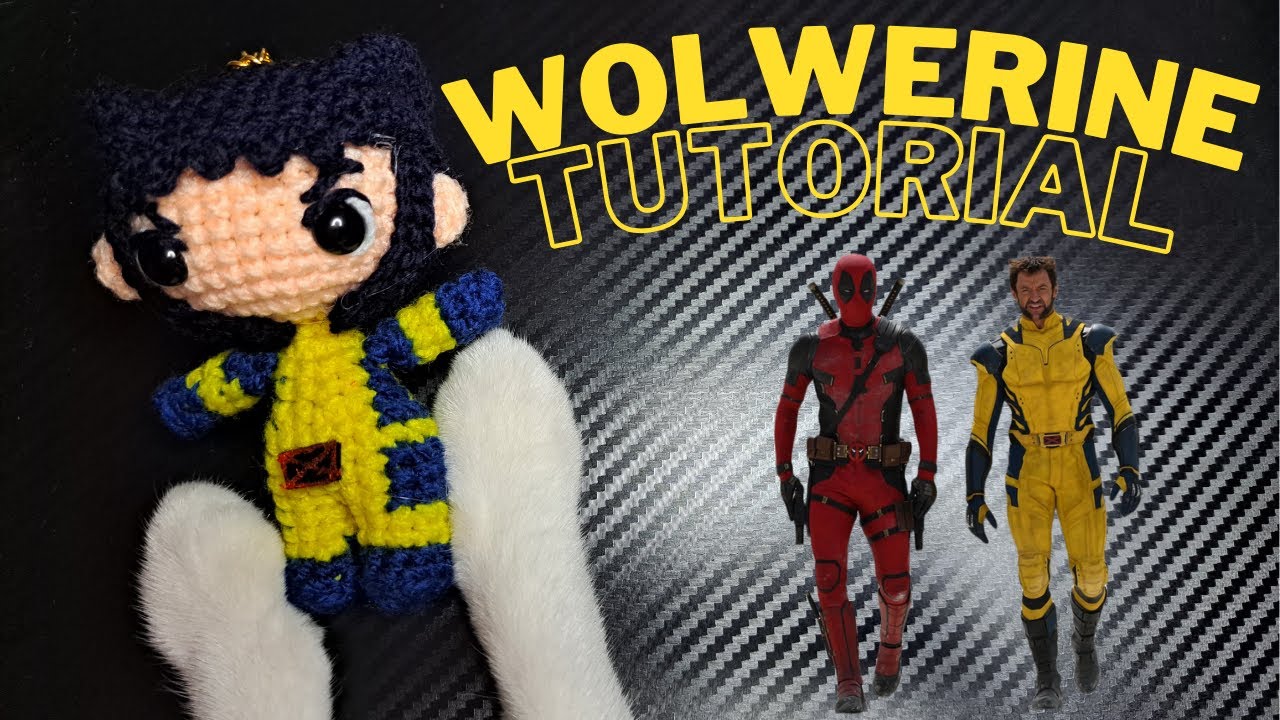 Tutorial de Wolverine | KarlyAmigurumis - YouTube