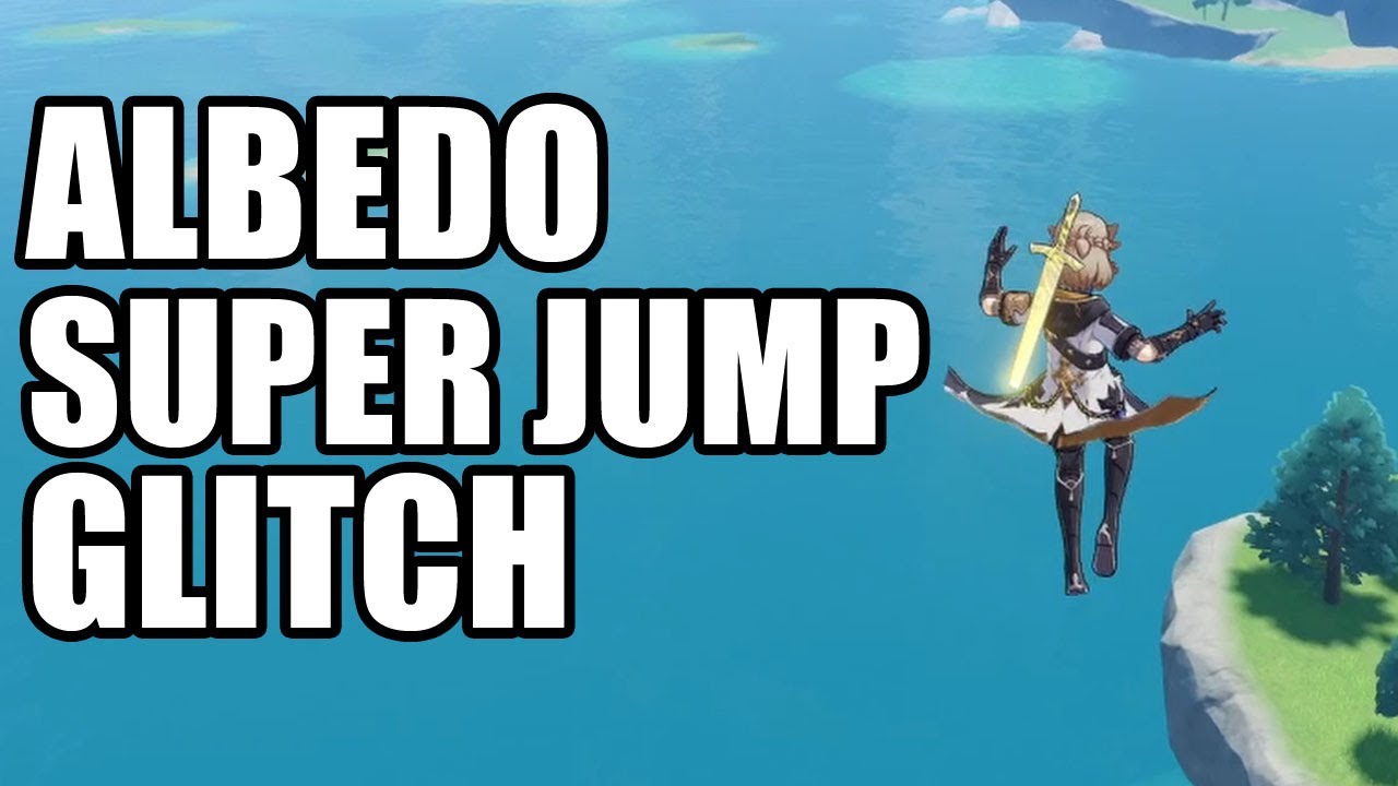 Genshin Impact Albedo Super Jump Glitch - YouTube