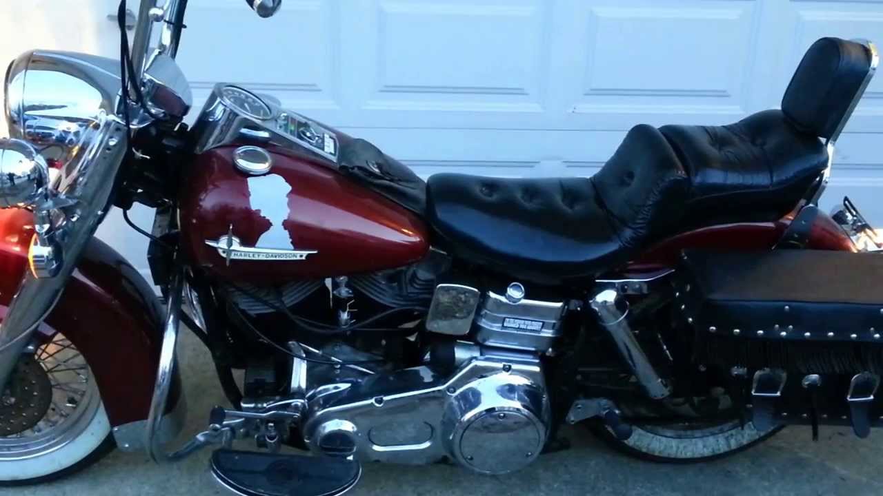 '77 Harley Davidson FLH1200 Electra Glide - YouTube