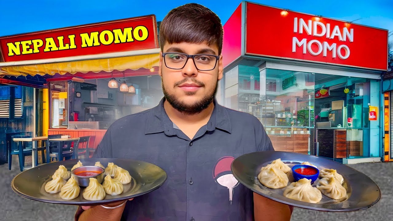 I Tried Indian and Nepali Momo and Found the BEST - YouTube
