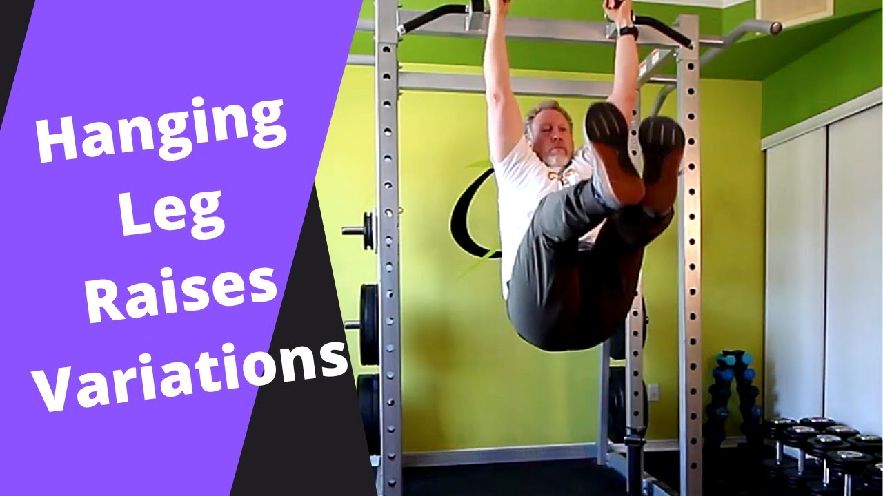 How To Do Hanging Leg Raises With Variations - YouTube
