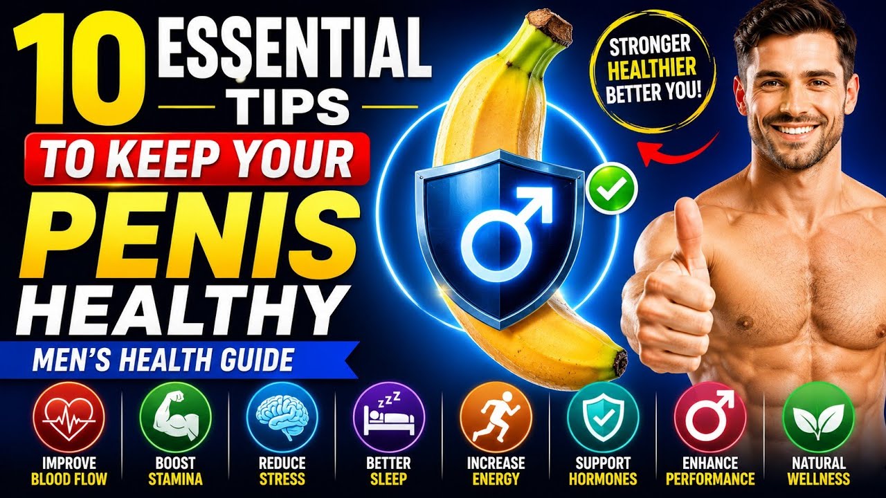 10 Essential Tips To Keep Your Penis Healthy Mens Health Guide Youtube 0588