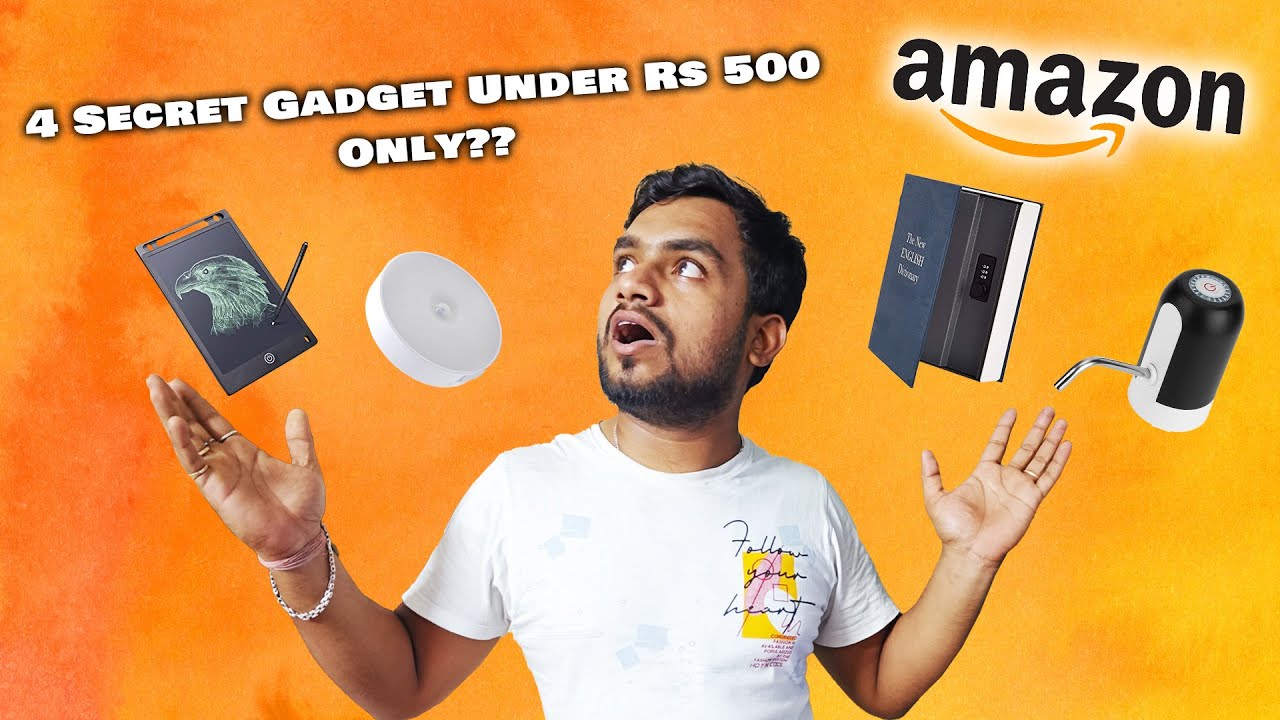 Top 4 Amazing Secret Gadgets Under Rs 500 Only | Amazone | Tech DC08 # ...