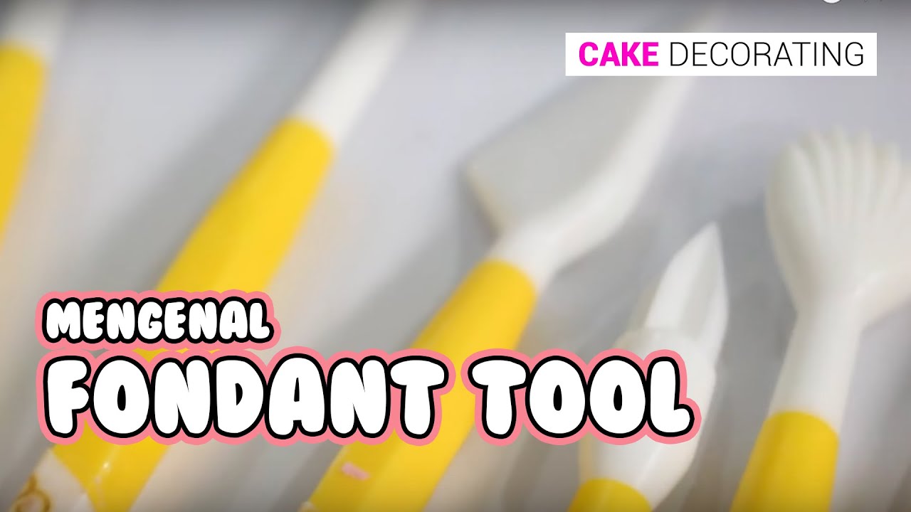 CAKE DECORATING #14: MENGENAL FONDANT TOOLS - YouTube