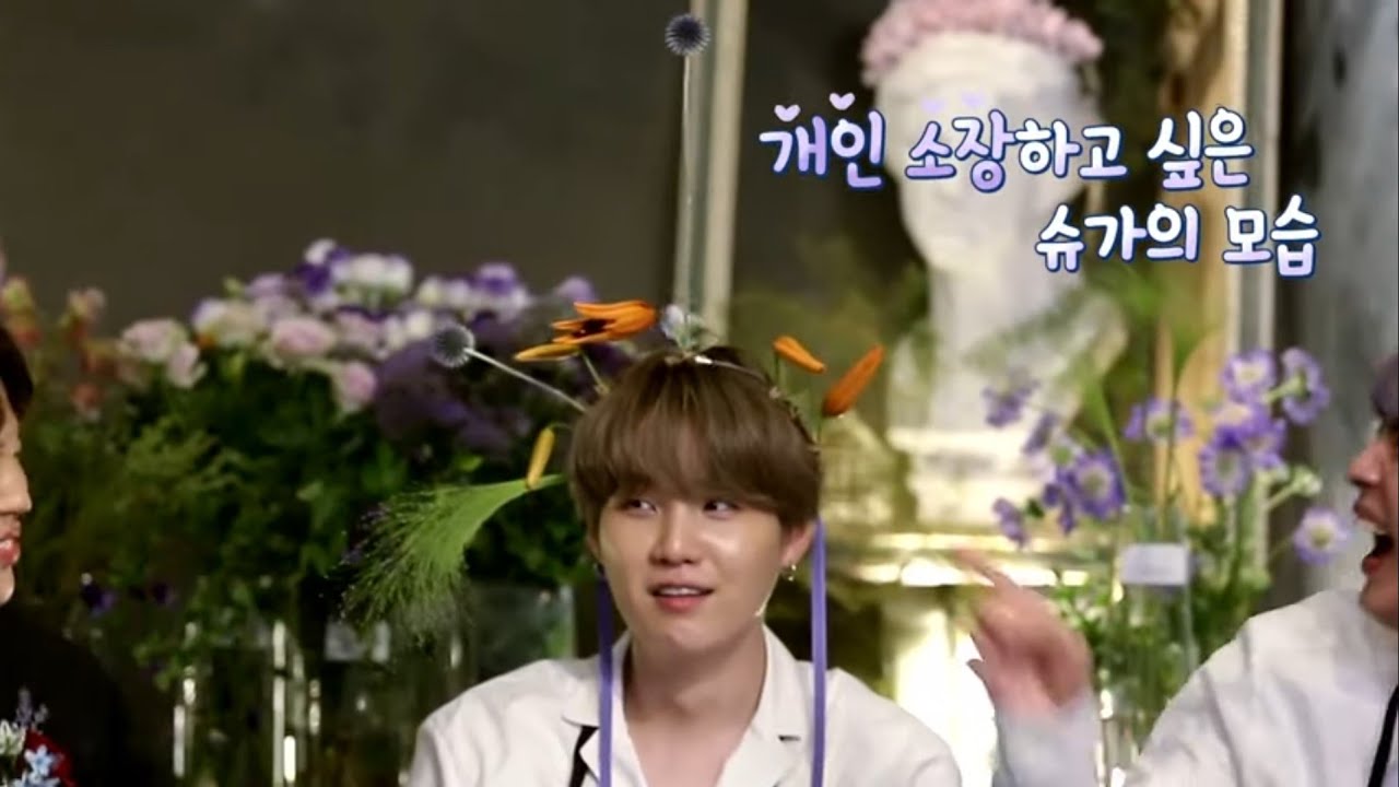 BTS: Flower arrangements they made 😍💜 - YouTube