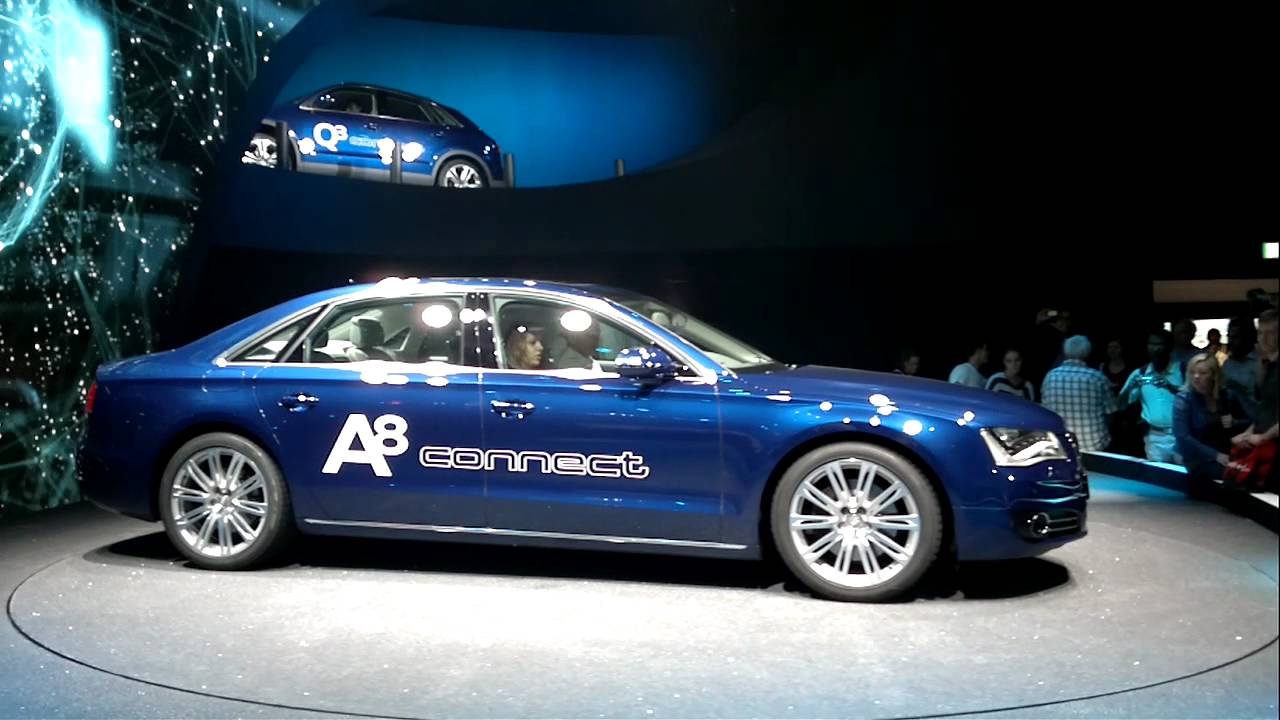 Audi A8 connect fahrshow - IAA Frankfurt 17 09 11 - YouTube