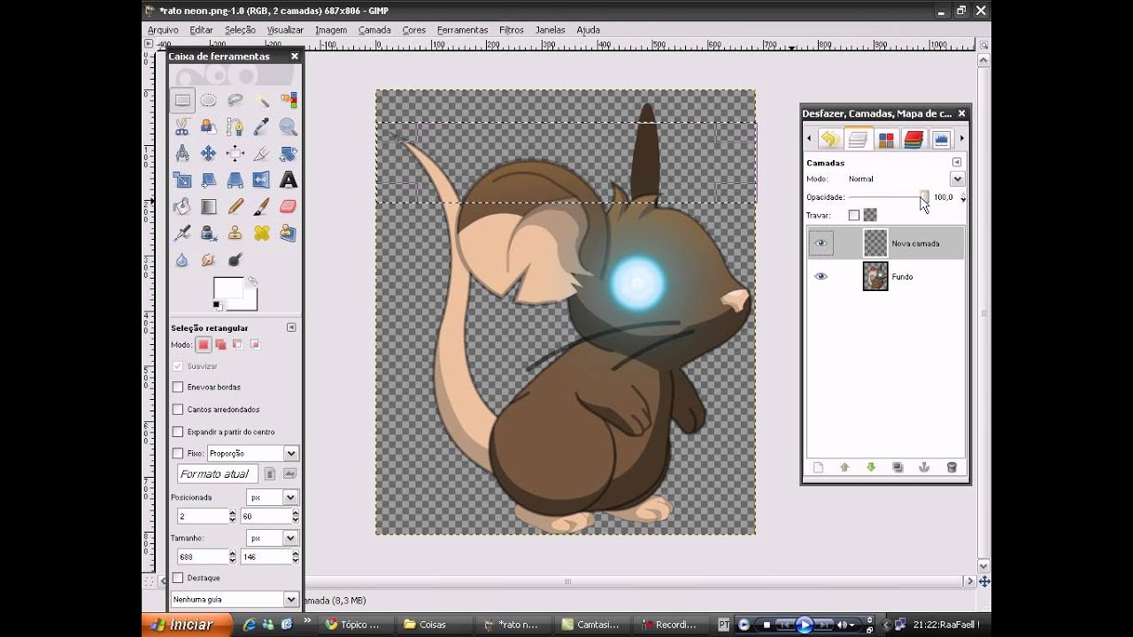 Como Colocar "Gloss" em imagens - Transformice's Avatar - YouTube