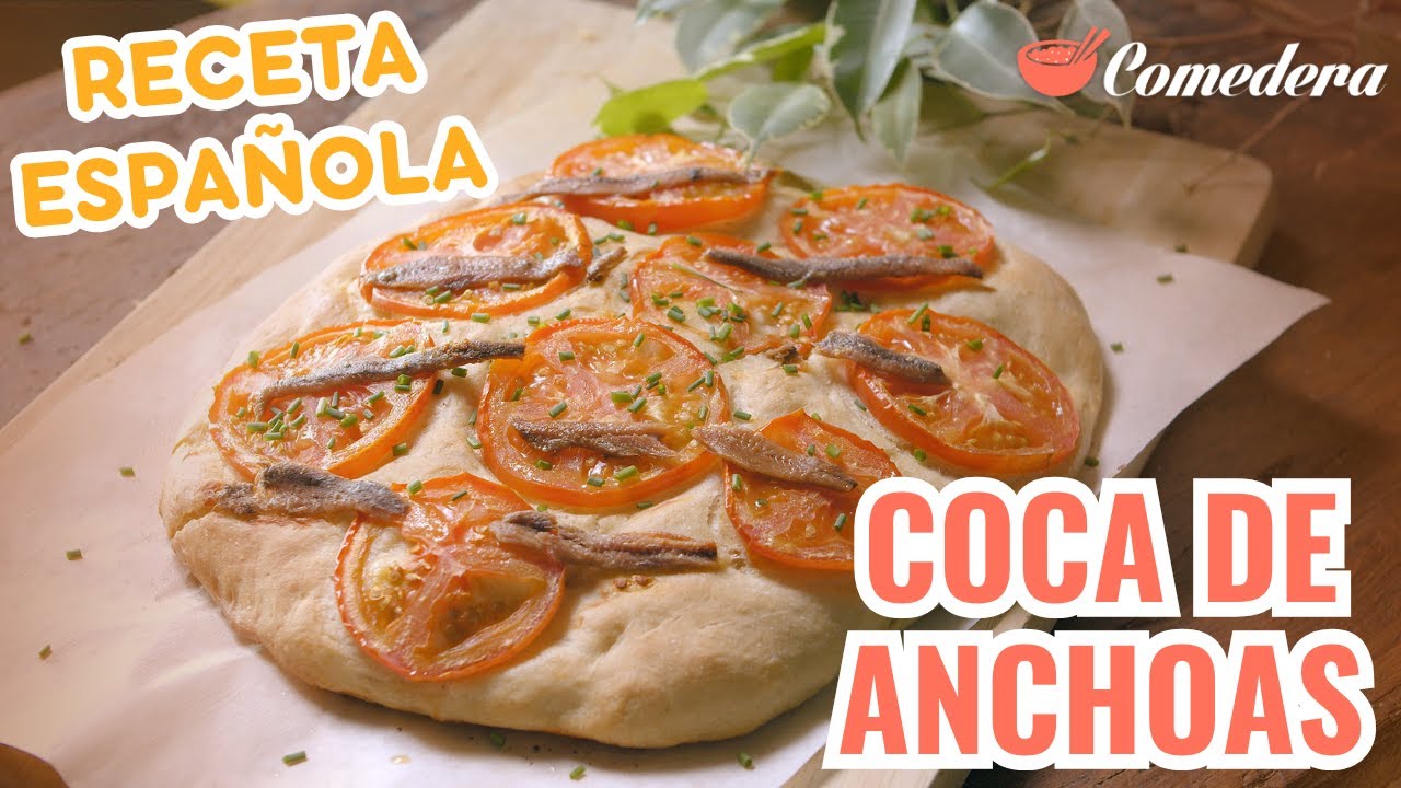 Coca de recapte con anchoas 🤤🤤 ¡RECETA ESPAÑOLA! | Comedera - YouTube