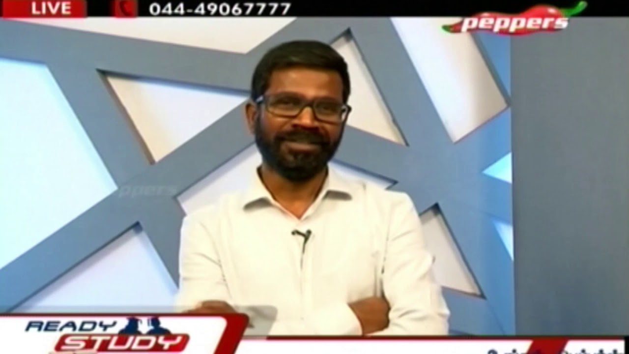 Ready, Study, Padi | MR. V.NANDAKUMAR IRS | 21 June 2018 - YouTube