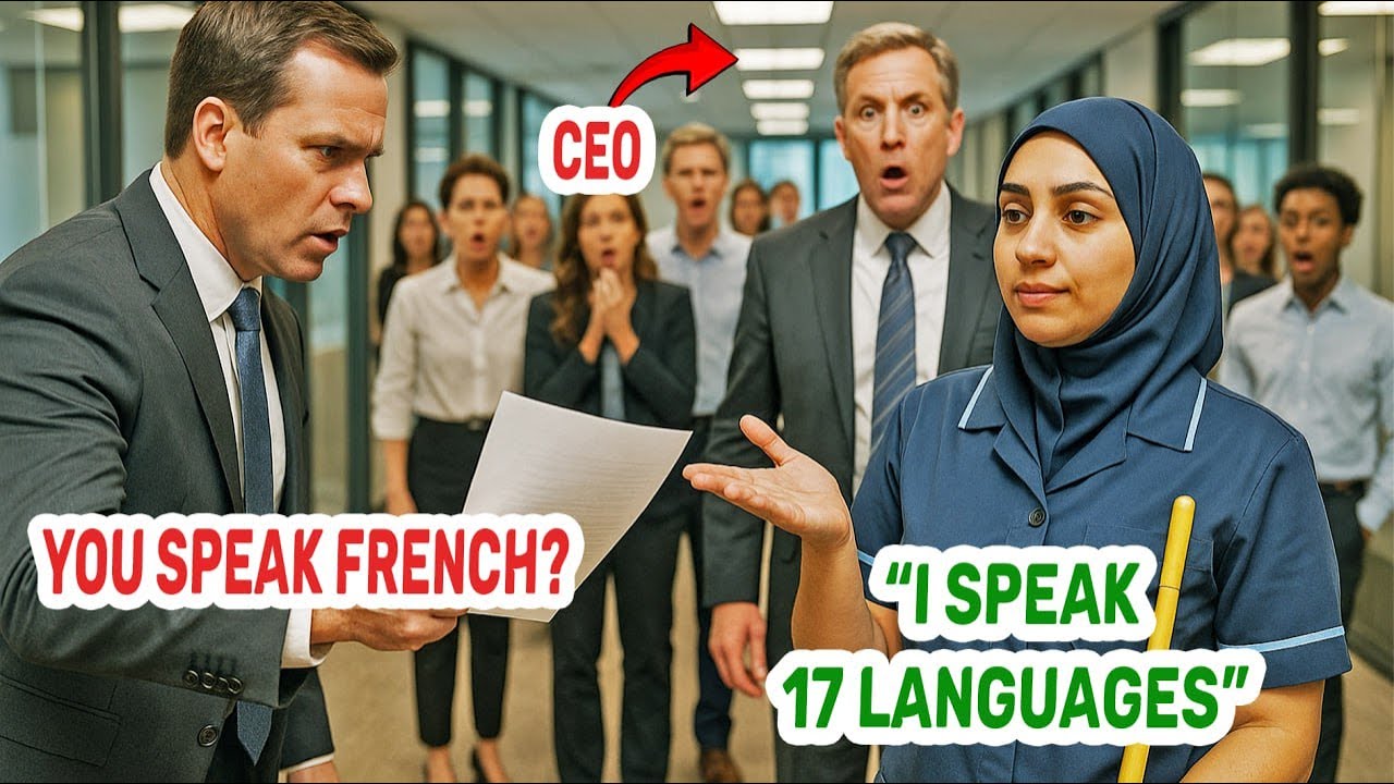 CEO Stunned as Janitor Speaks 17 Languages—What He Does Next Shocks the ...